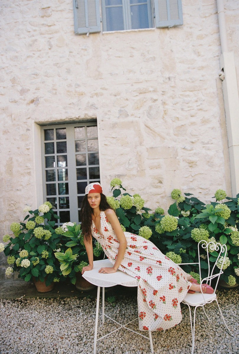 Lily Maxi Dress - Poppies - Juni – Chasing The Sun Store