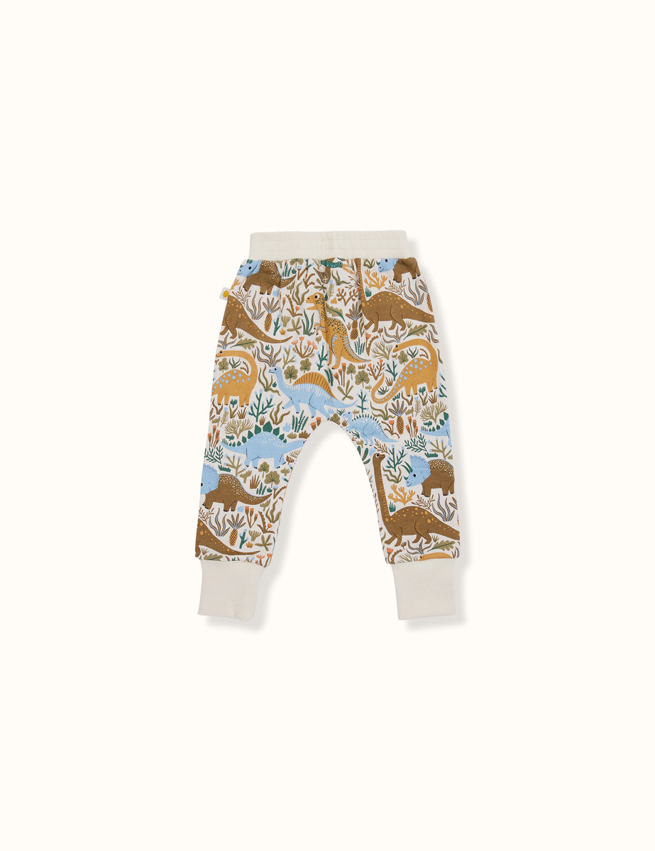 Copy of G+A - DINO ROAR TERRY SWEATPANTS- blue – Chasing The Sun Store